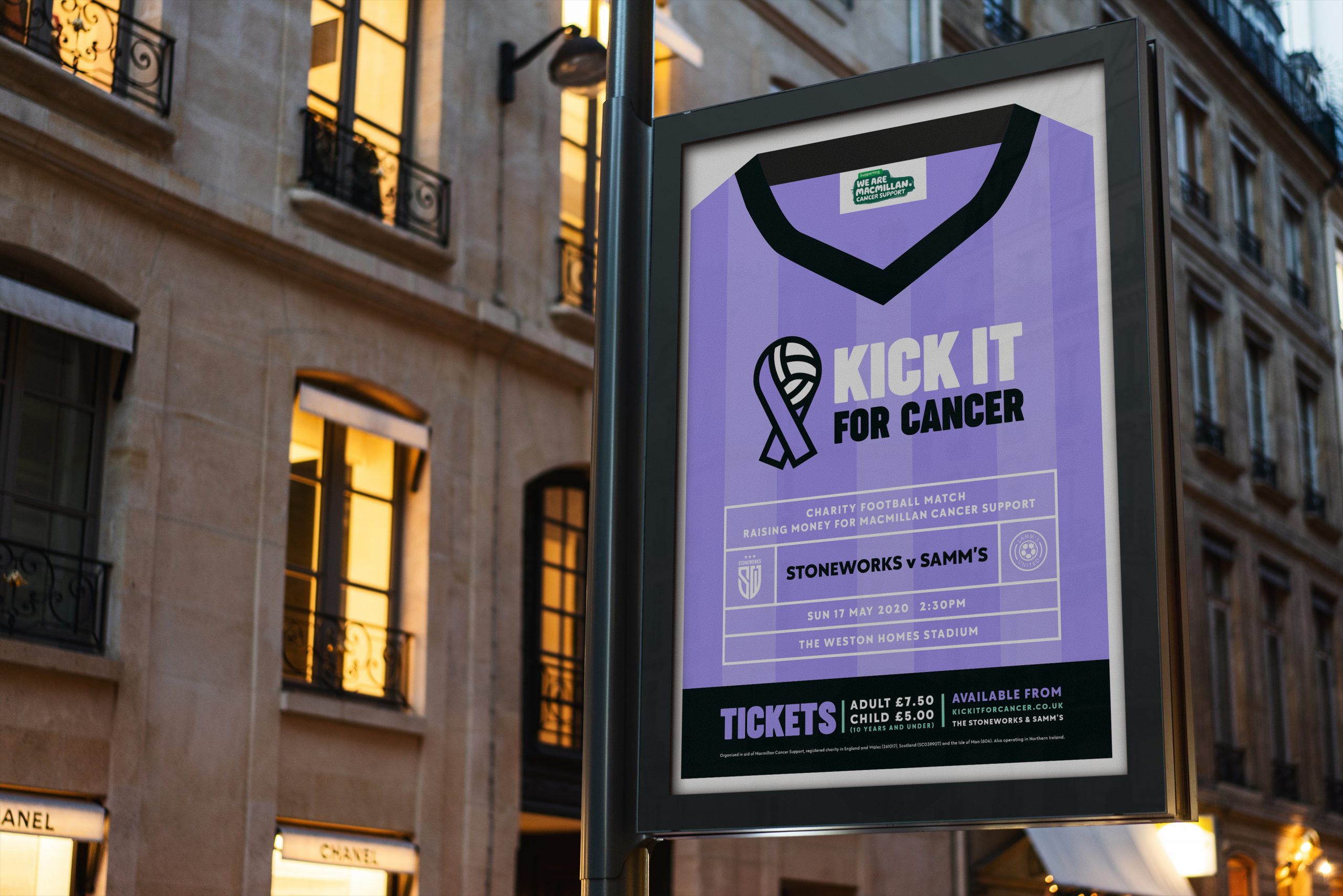Kick it for Cancer – Visual Etiquette